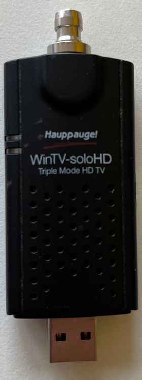 WinTV-soloHD - Digital TV-Tuner für DVB-C, DVB-T2 und DVB-T (Gebraucht ...