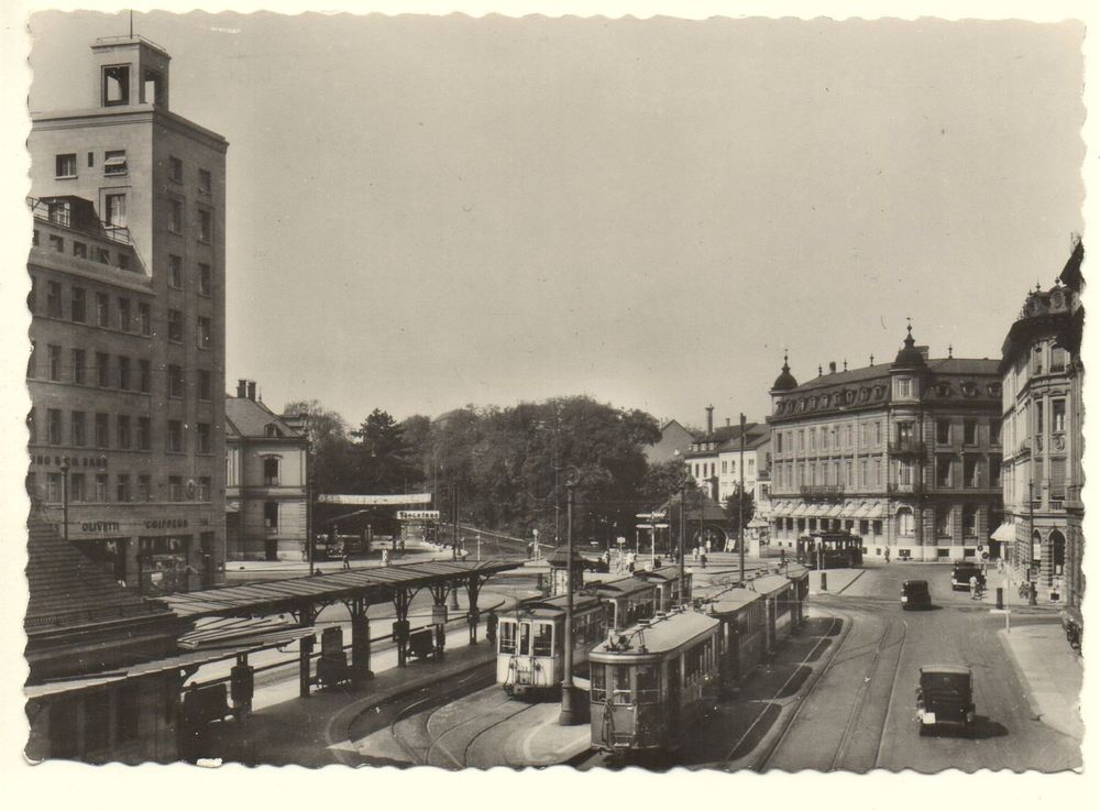 BASEL Aeschenplatz, Strassenbahn, Tram (Gebraucht) in Jona für CHF 24.9 – mit Lieferung auf ...