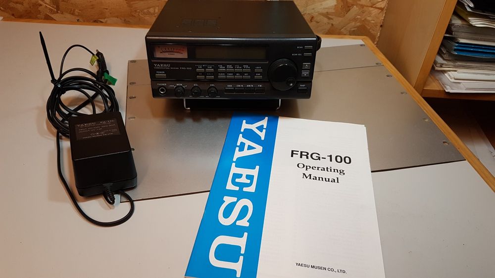 YAESU FRG-100 Kurzwellenempfänger mit eingebauter FM Unit | Acheter sur ...