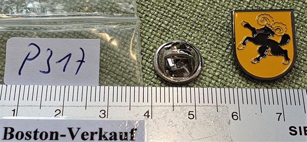 P317 Pin Schweiz Kanton Wappen Kantonswappen - Schaffhausen (Gebraucht) in Reinach BL für CHF 1. ...