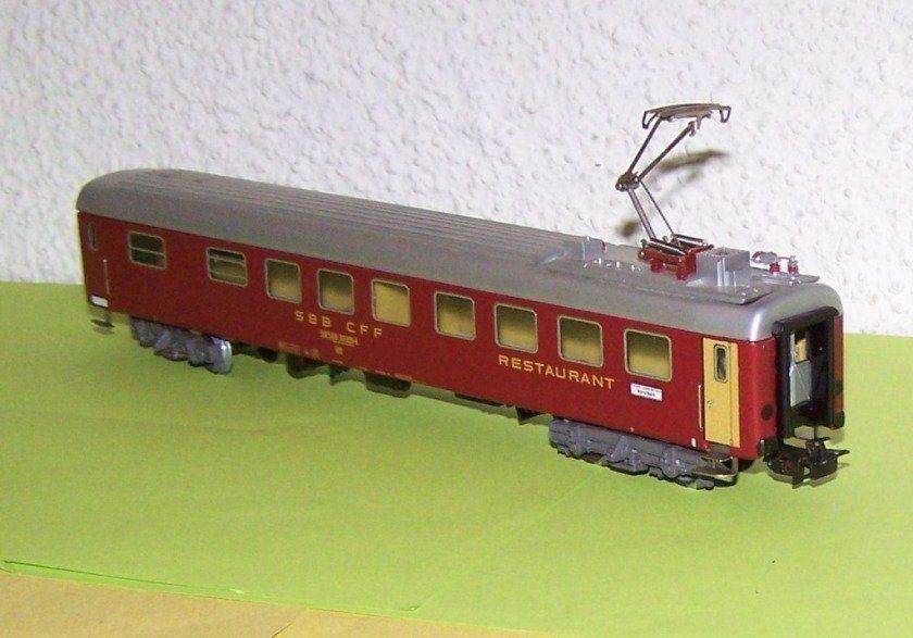 Märklin H0 4068: SBB-Blech-Speisewagen WR, super Zustand (Gebraucht) in Brüttisellen für CHF 29 ...