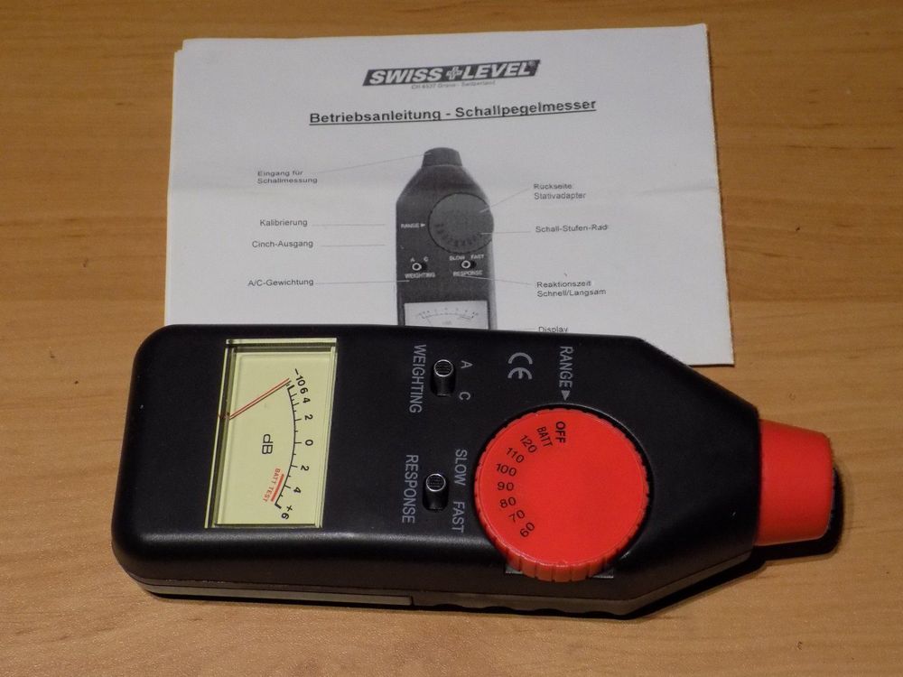 SONOMETRE SWISS + LEVEL (Neu und originalverpackt) in LA CHAUX DE FONDS ...