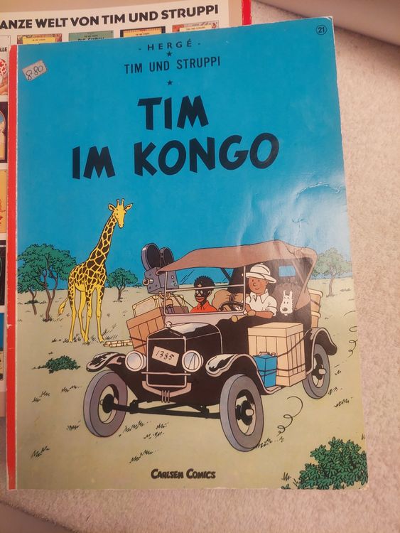 Tim und Struppi: Tim im Kongo (Gebraucht) in Oberwil b. Zug für CHF 4 ...
