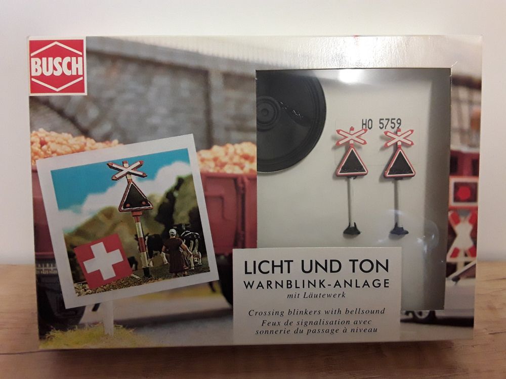Busch 5759 _ Licht und Ton Warnblink Anlage _ Spur H0 (Gebraucht) in ...