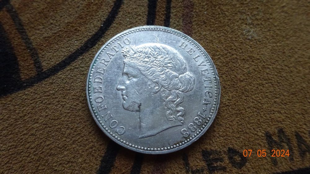 5 Fr 1888 Frauenkopf Magnifique!!!! | Kaufen auf Ricardo