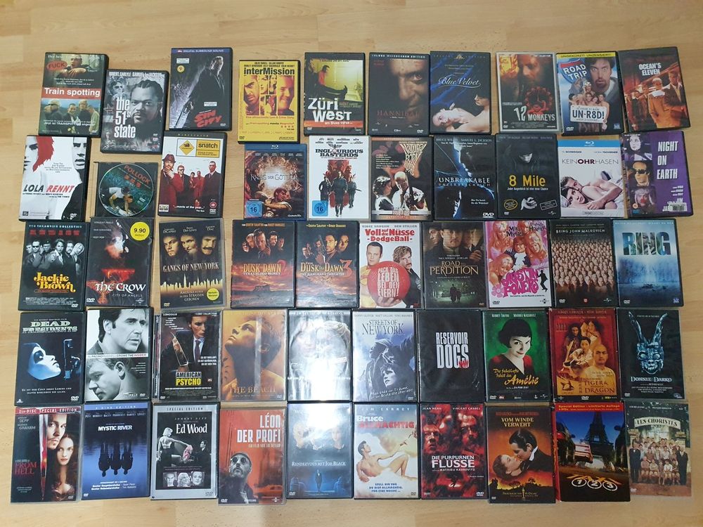 50 DVDs (Gebraucht) in Zürich für CHF 6 – nur Abholung auf Ricardo kaufen