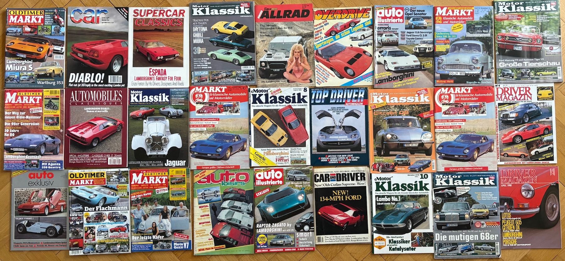 Lamborghini Auto Magazine Zeitschriften Hefte (Gebraucht) in ...