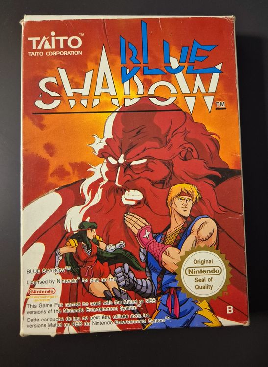 BLUE SHADOW - CIB- NINTENDO NES (Gebraucht) in Domdidier für CHF 199 ...