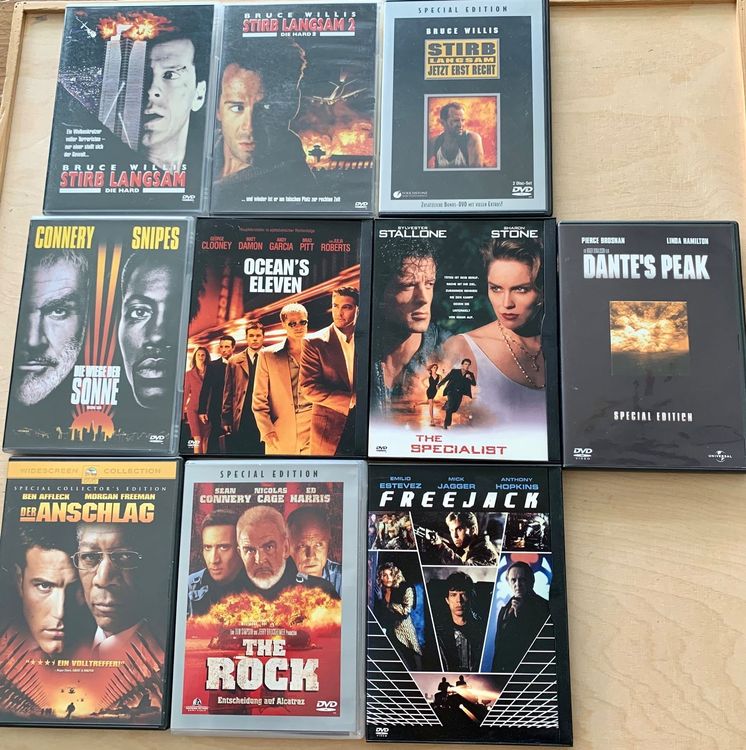 DVD-Sammlung: 10 Filme | Kaufen auf Ricardo