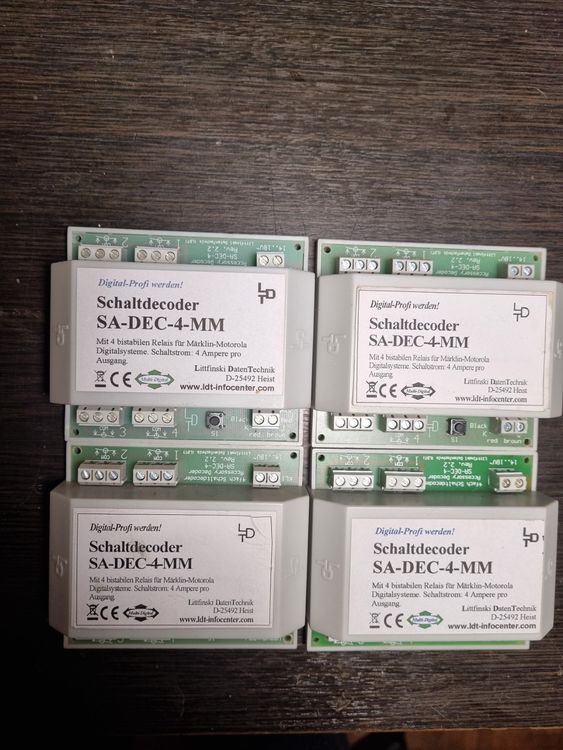 Littfinski SA-DEC-4-MM, Schaltdecoder 4x (Gebraucht) in Oggio für CHF 60 – mit Lieferung auf ...