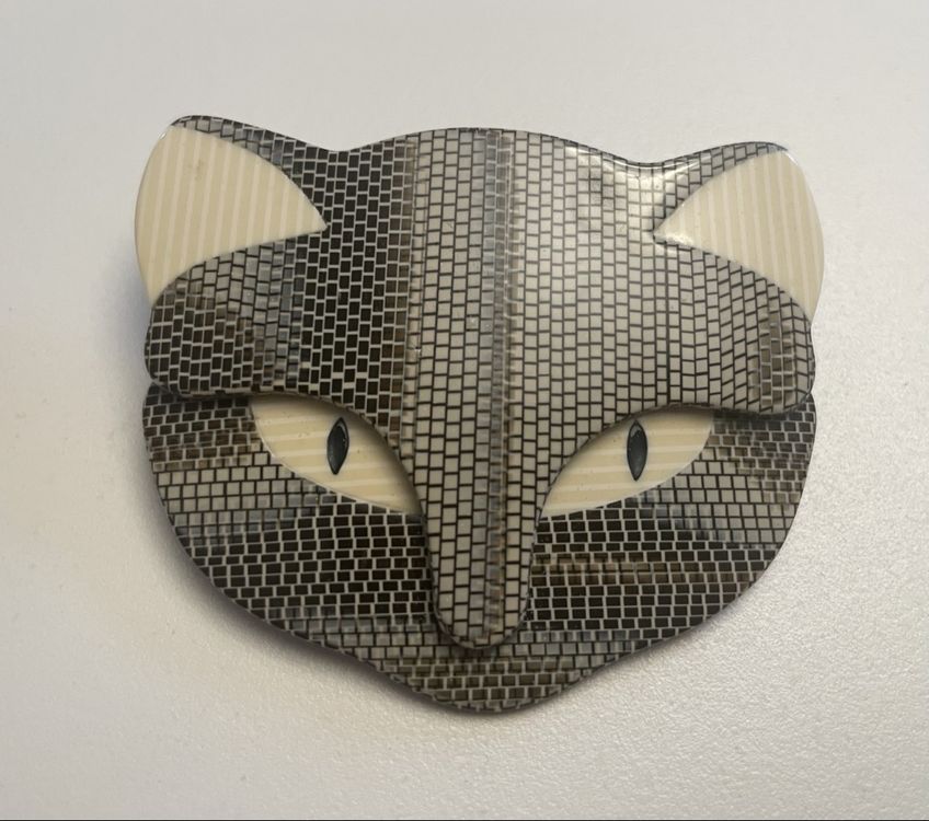 Léa Stein Broche tête de chat Bacchus (Gebraucht) in Granges-Marnand ...