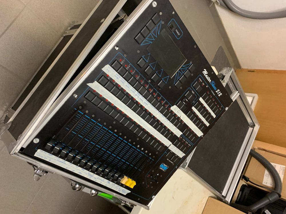 Console d'éclairage DMX - Coef Mastershow 512 | Kaufen auf Ricardo