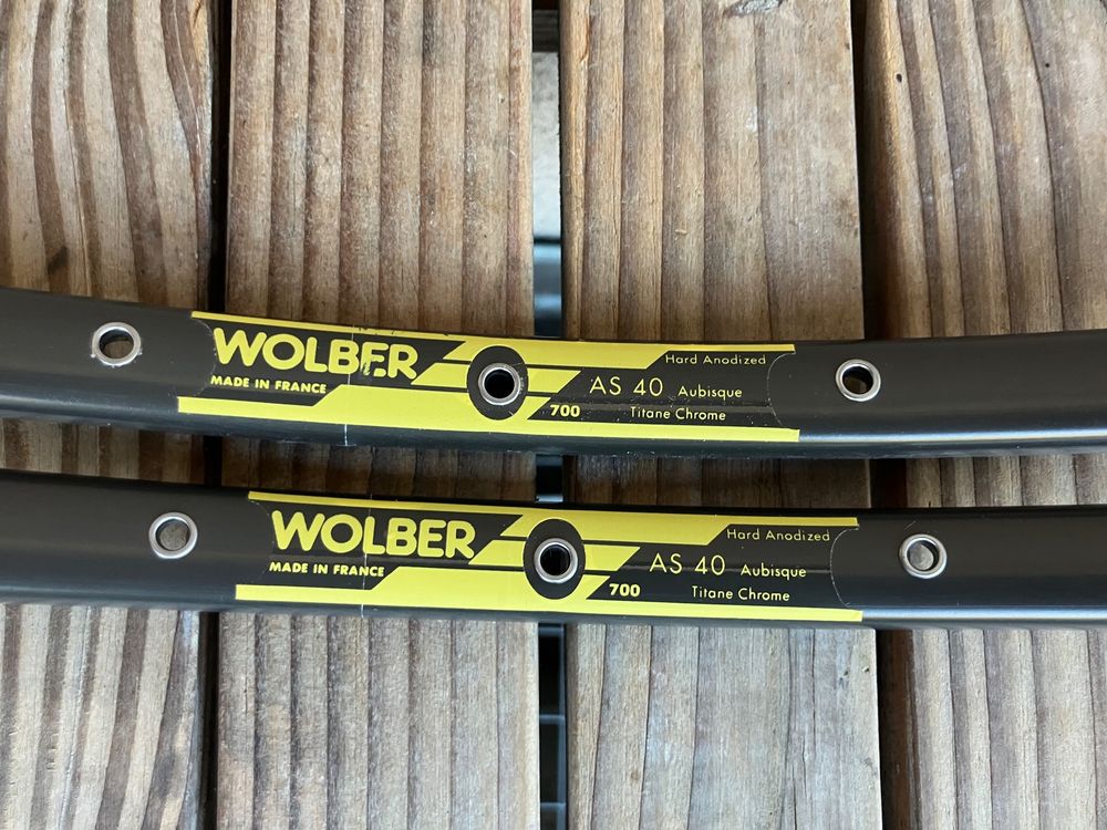 NOS Wolber AS40 titane chrome Rennvelofelgen (Gebraucht) in Trimbach ...