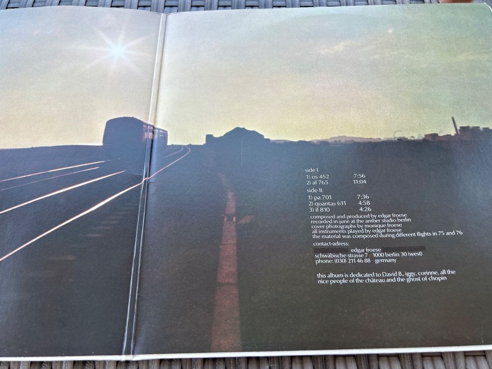 Edgar Froese Macula Transfer Lp Album Gat (Gebraucht) in Regensdorf für ...