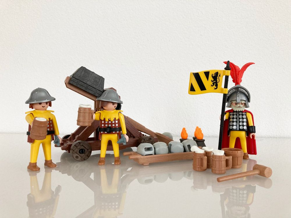 Playmobil 3653 - Lion Knights with Catapult (Gebraucht) in für CHF 16 ...
