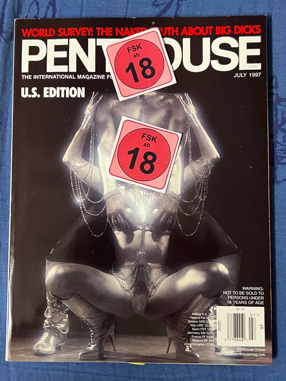 Erotikmagazin 07/1997 👯 PENTHOUSE (c) ️ Top Zustand 🔝 (Gebraucht) in Uster für CHF 10 – mit ...