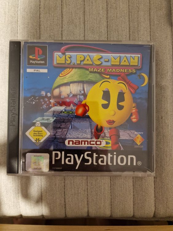 Ms Pac-Man Maze Madness PlayStation 1 PS1 | Kaufen auf Ricardo