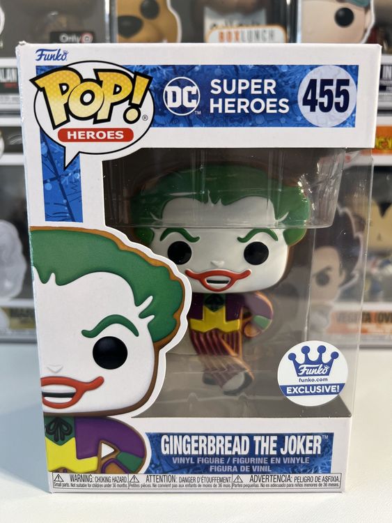 Funko POP! DC Comics Gingerbread The Joker Edition Limitée | Kaufen auf ...