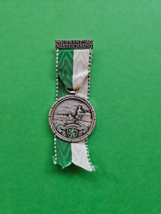 GRÜNINGEN 1955 SCHIESSEN KRANZABZEICHEN MEDAILLEN MÜNZEN (Gebraucht) in Ermatingen für CHF 3.5 ...