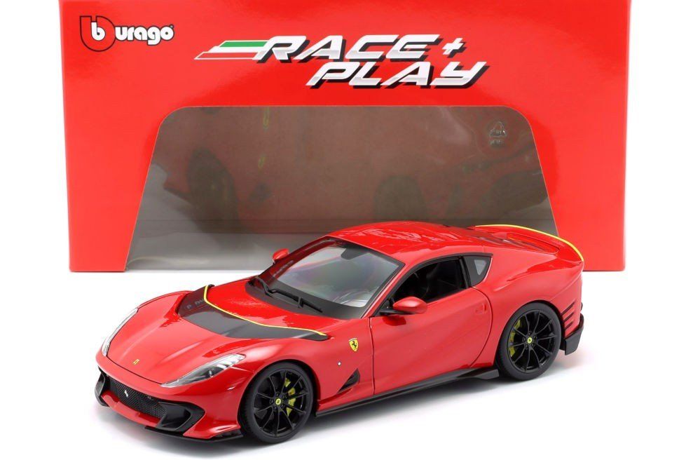 Ferrari 812 Competizione year 2021 rot 1:18 Bburago (Neu und ...