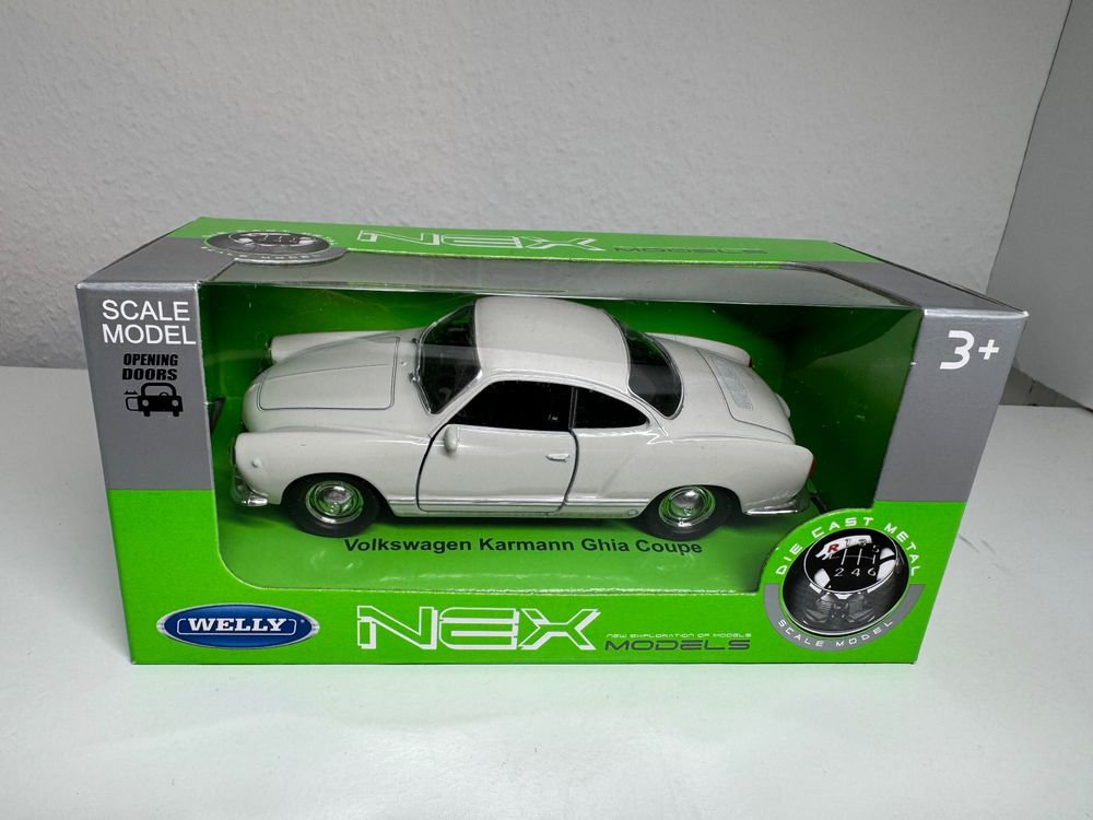 Welly Nex Models Volkswagen Karmann Ghia Coupe (Neu und ...