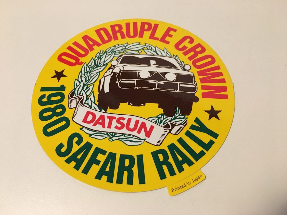 Sticker - Aufkleber - DATSUN - QUADRUPLE CROWN (Gebraucht) in Andwil SG ...