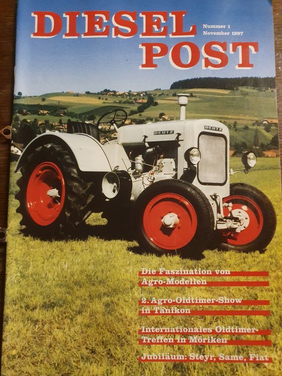 Diesel Post 1/97 Same Steyr Deutz New Holland (Gebraucht) in Flawil für ...