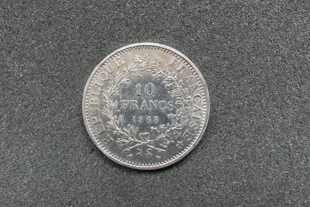 Frankreich - 10 Francs 1968 - Silber (Gebraucht) in Luzern für CHF 16 ...