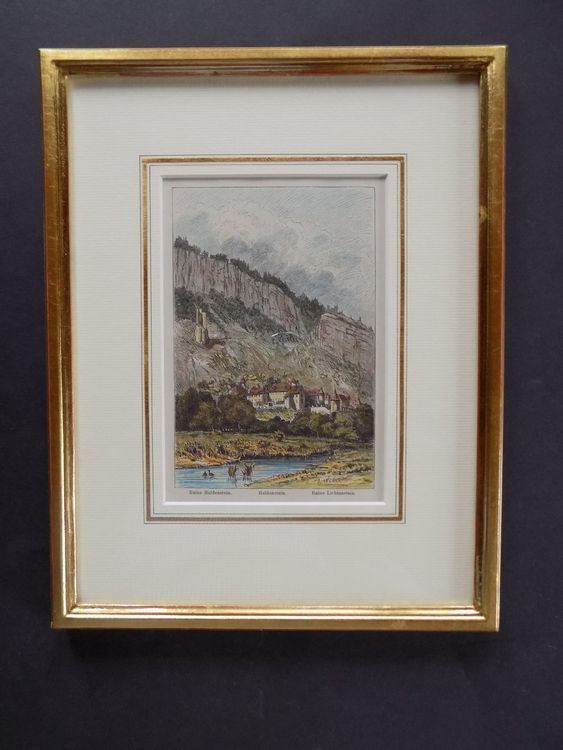 Haldenstein Chur koloriert Goldrahmen (Gebraucht) in Risch für CHF 165 – mit Lieferung auf ...
