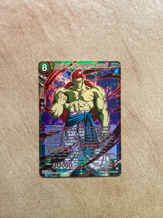Carte Dragon Ball BT25-083 - Boujack, Tournament Assault (Gebraucht) in ...
