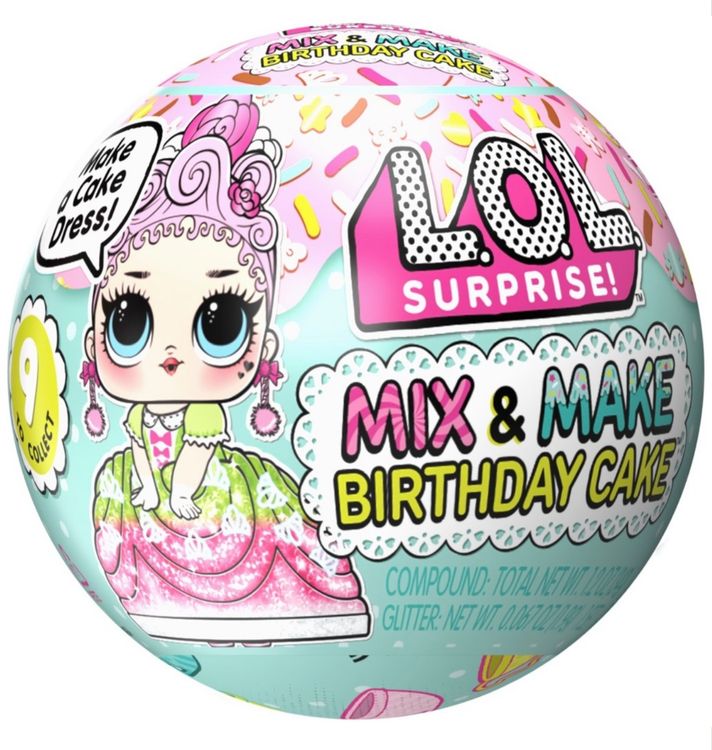 LOL Surprise! Mix & Make Birthday Cake *NEU* (Neu und originalverpackt ...