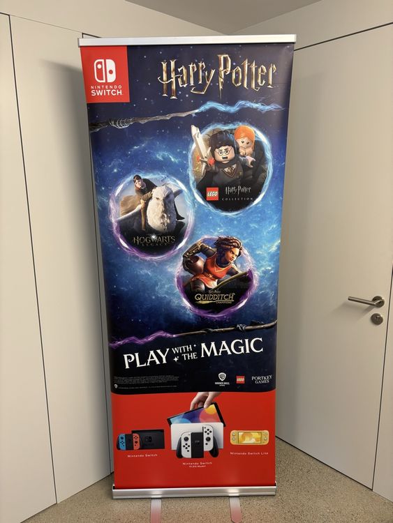 Offizielles Nintendo Roll Up Banner Switch Merchandise (Gebraucht) in ...
