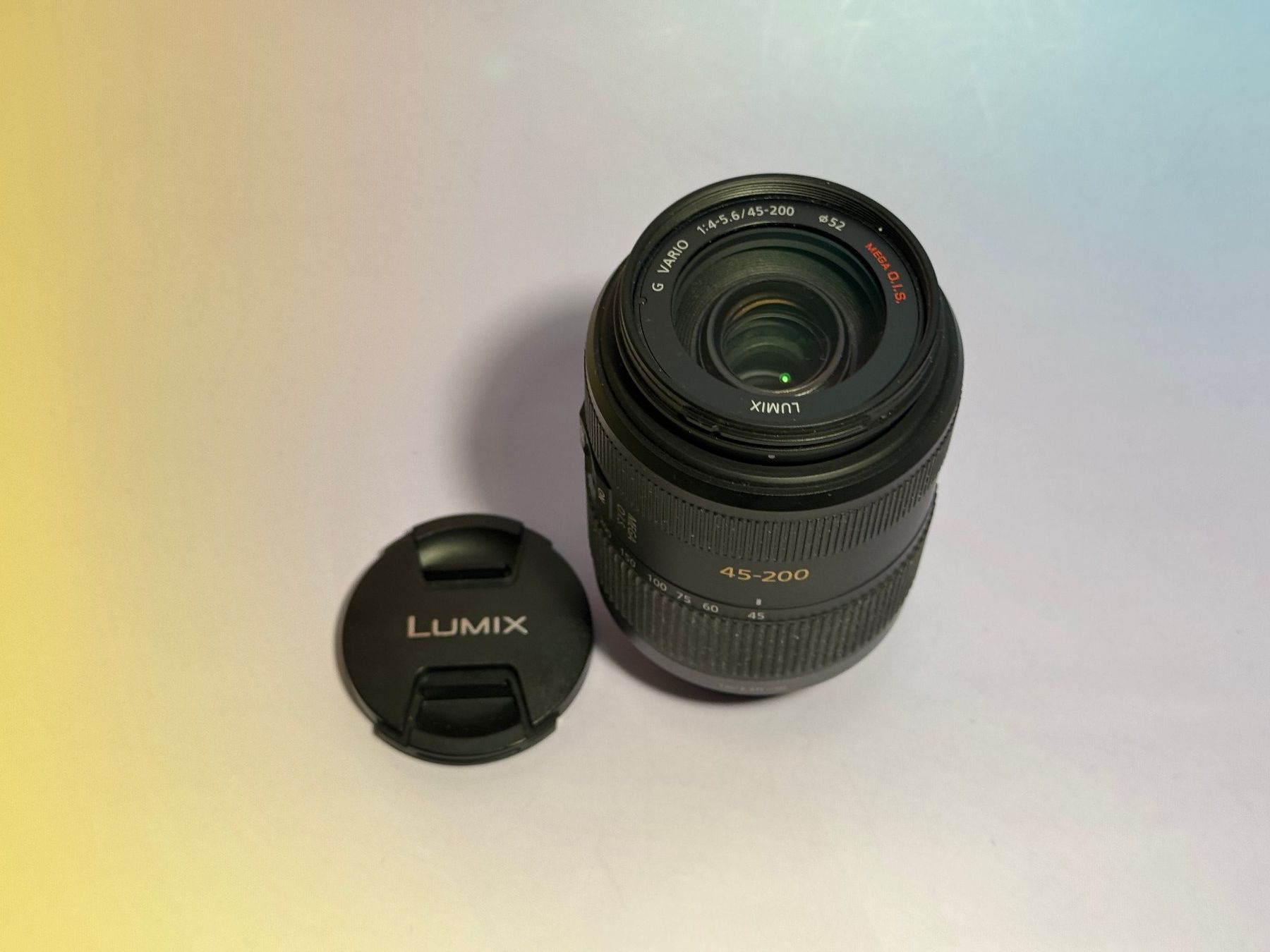 PANASONIC LUMIX G Vario 52mm 45–200 1:4–5.6 MEGA O.I.S. (Gebraucht) in ...