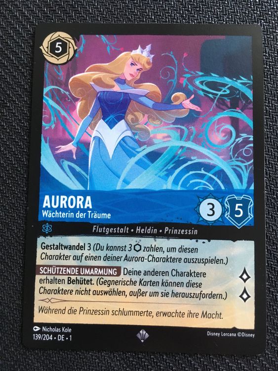 Disney Lorcana 139/204 Aurora - Wächterin der Träume -DE- (Neu (gemäss Beschreibung)) in St ...
