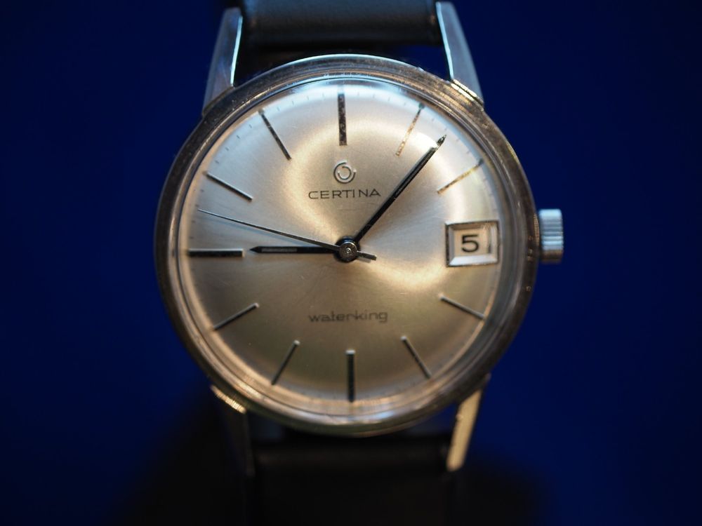 Certina, Stahl, Vintage, Handaufzug, 60er, läuft, ab Fr.1.- | Kaufen auf Ricardo