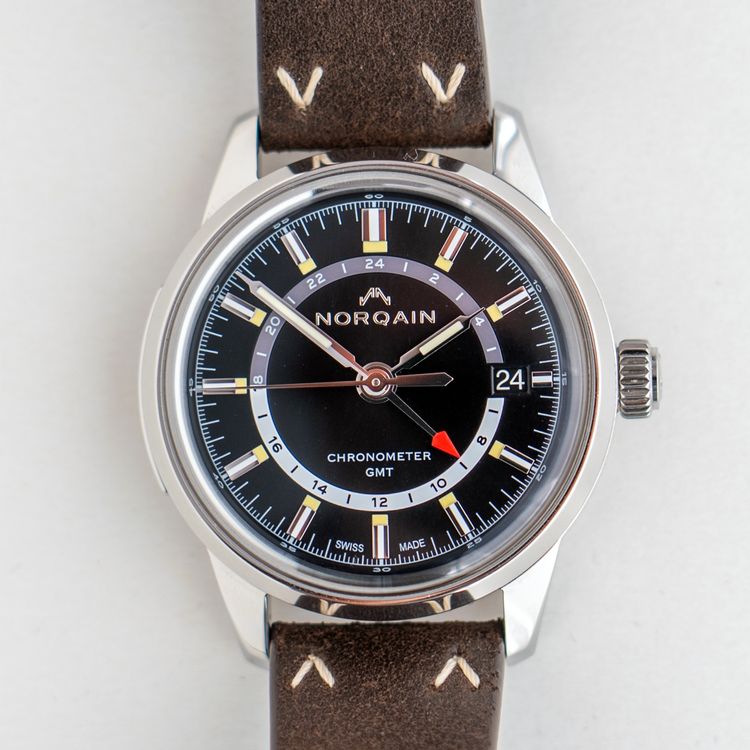 Norqain Freedom 60 GMT, neuwertig, full Set (Neu (gemäss Beschreibung)) in Givisiez für CHF 2000 ...