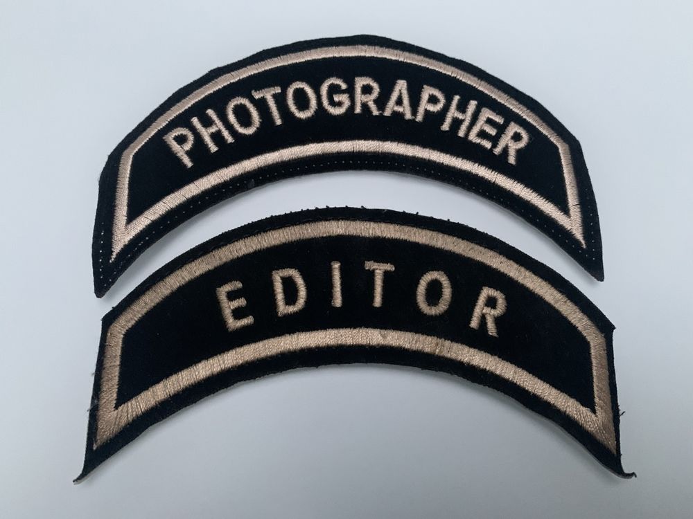 Harley Davidson HOG Patch- Photographer & Editor - NEU (Neu (gemäss ...