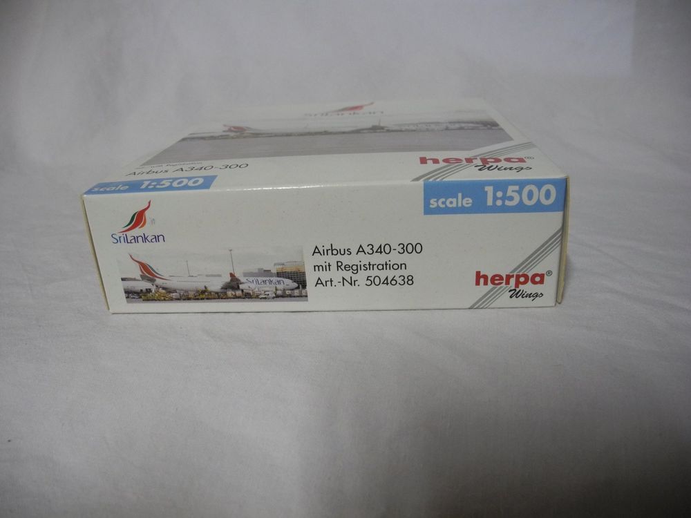 HERPA NR. 504638 AIRBUS A340-300 SRIKANKAN 1:500 MIB | Kaufen auf Ricardo