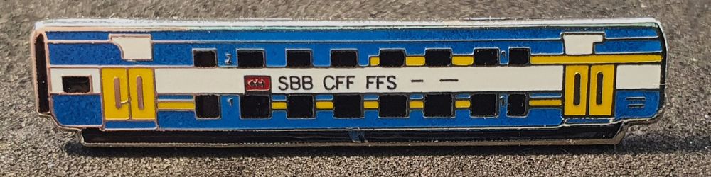 U806 - Pin Zug Train Wagen Anhänger - SBB CFF FFS S-Bahn ZH3 (Gebraucht) in Reinach BL für CHF 2 ...