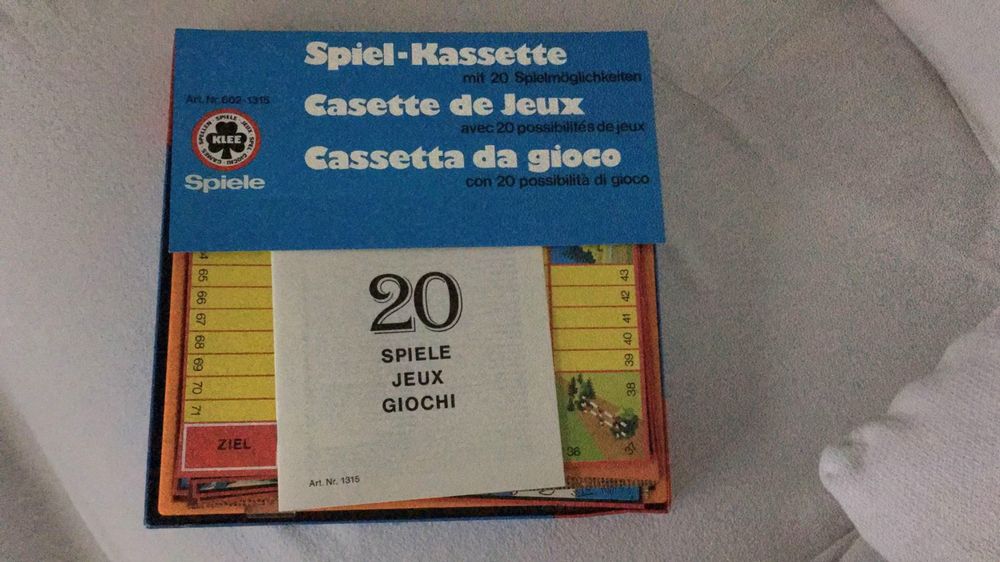 Cassetta da gioco (con 20 possibilità di gioco) (Gebraucht) in Melano ...