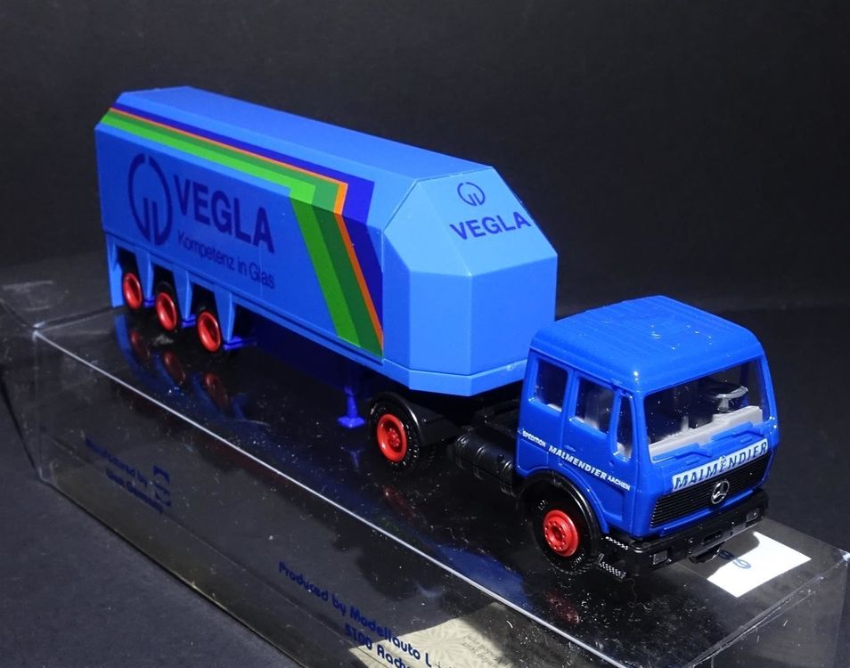 Sale # Mercedes Vegla Glas Sattelzug Herpa 1:87 (Neu (gemäss ...