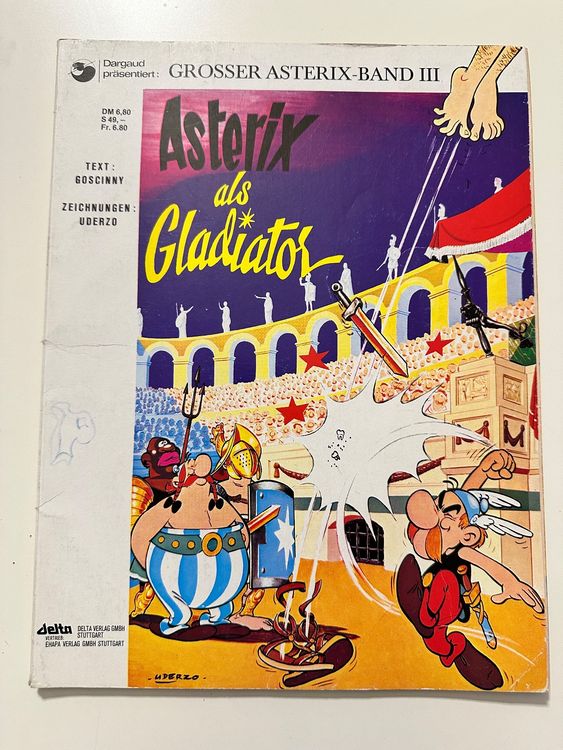 ASTERIX Band III - Asterix als Gladiator (Gebraucht) in Münsingen für CHF 3 – mit Lieferung auf ...