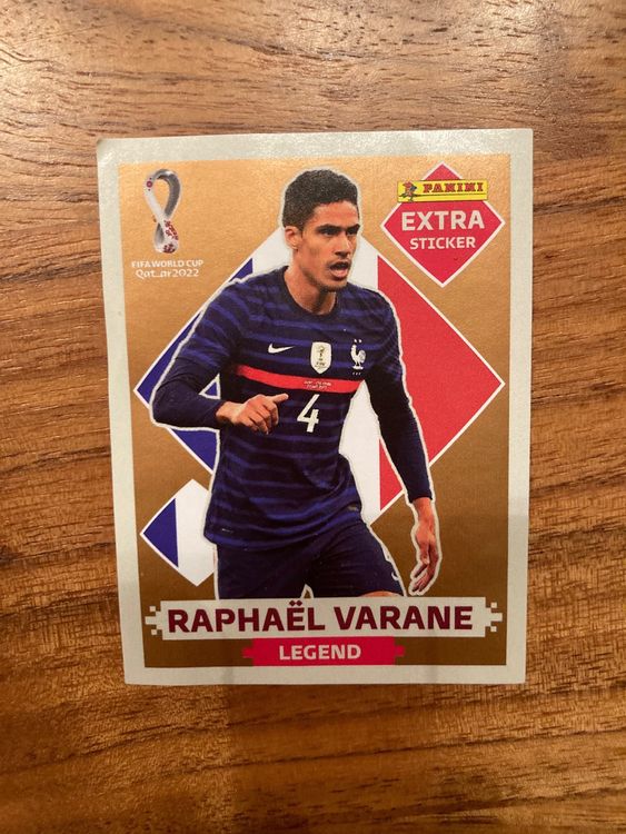 Panini Extra Sticker Bronze Raphaël Varane (Neu (gemäss Beschreibung)) in Adligenswil für CHF 10 ...