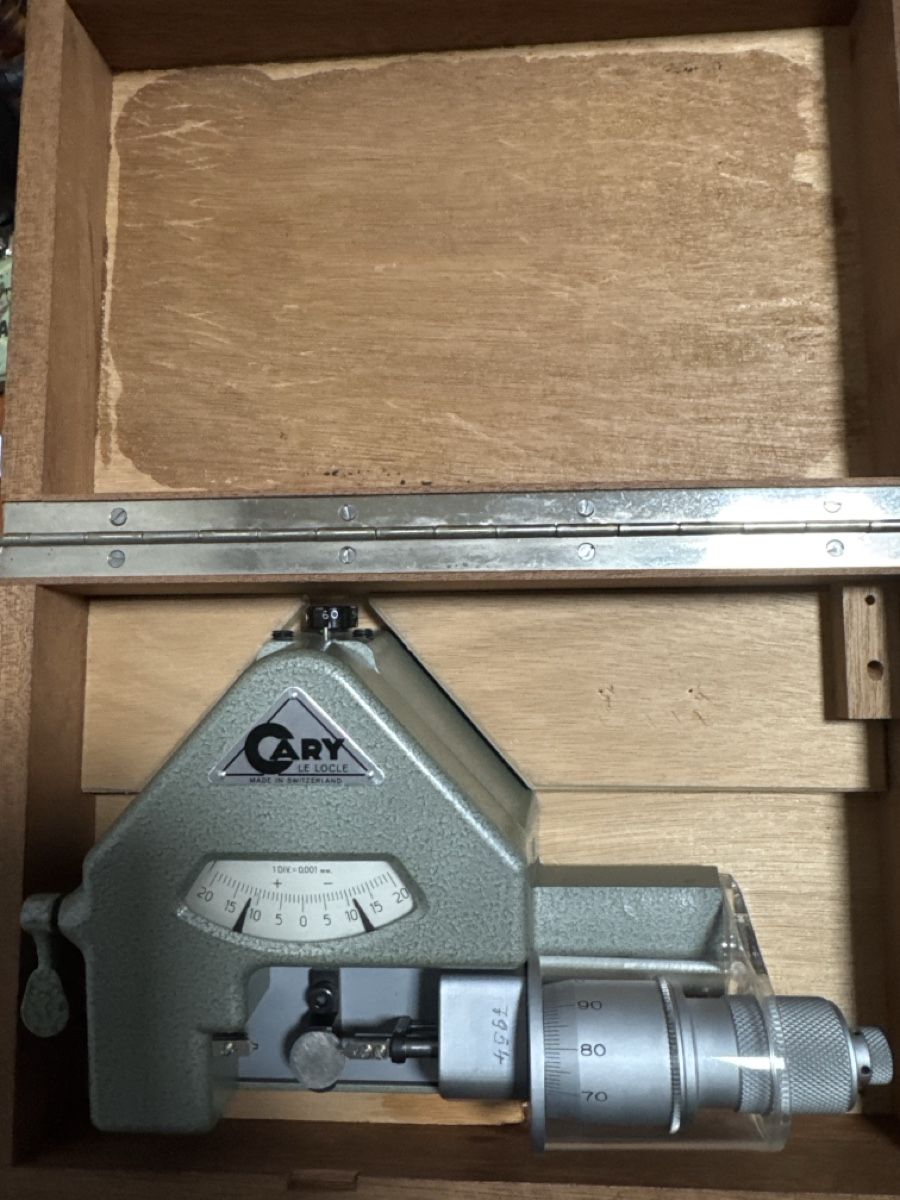 Micromètre d'intérieur CARY Le Locle Swiss Made dans son cof (Gebraucht ...