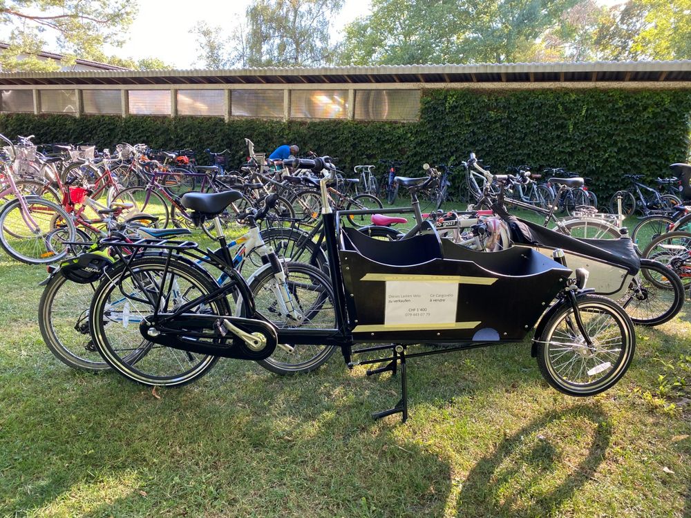 Backfiets Lastenvelo Cargovelo Bullitt Start CHF 1 | Kaufen auf Ricardo