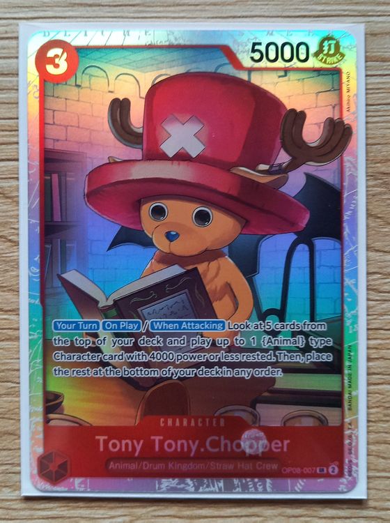 One Piece Card Game Two Legends OP08-007 Tony Tony Chopper (Neu (gemäss Beschreibung)) in ...