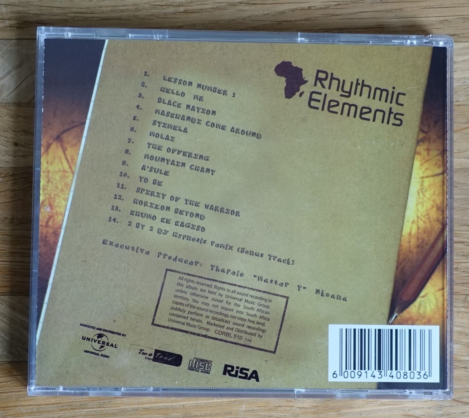 Rhythmic Elements – Lesson Number 1- Limited Edition - D25 (Gebraucht ...