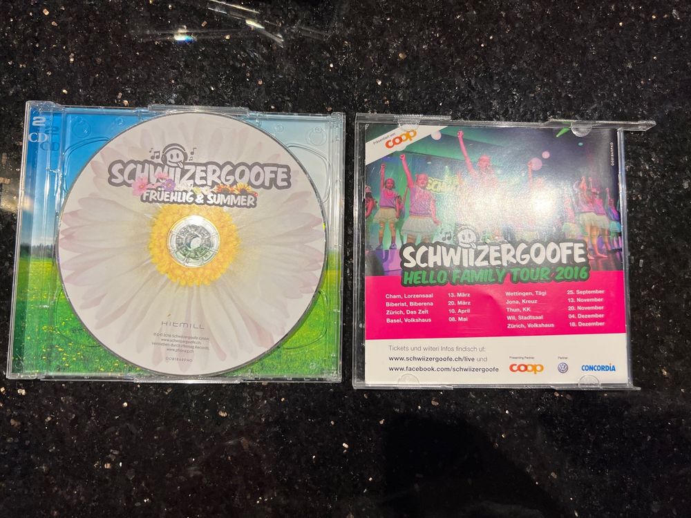 2x CD Schwiizergoofe Herbscht & Winter + Früehlig & Summer (Gebraucht) in Kriegstetten für CHF 7 ...