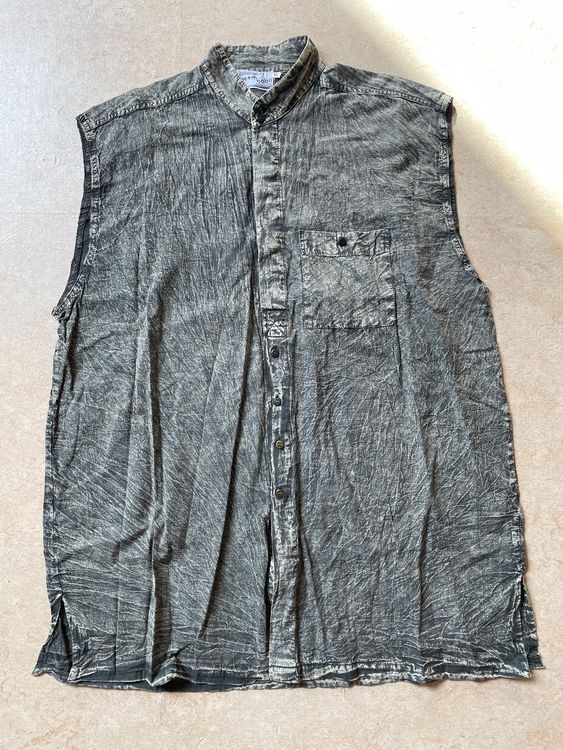 Cooles Jeanshemd ärmellos Grösse XL von Boom Baba (Gebraucht) in ...