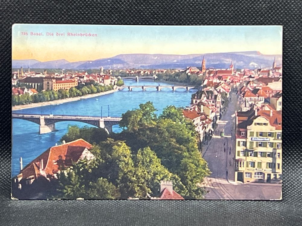 Basel: Die drei Rheinbrücken (Gebraucht) in Widnau für CHF 3 – mit Lieferung auf Ricardo kaufen